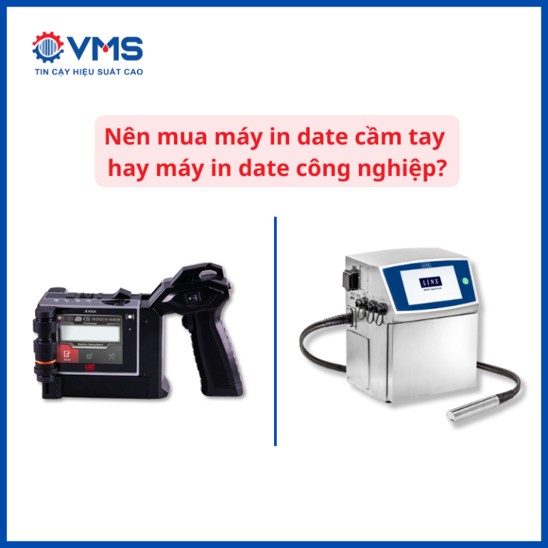 Nên Mua Máy In Date Cầm Tay Hay Máy In Date Công Nghiệp